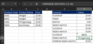 Why Use INDEX MATCH Instead of VLOOKUP in Excel? - Excel Bell