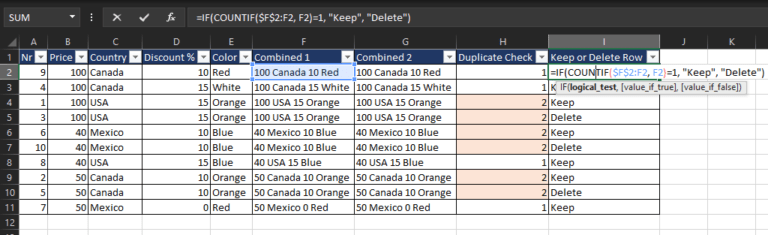 How To Handle Duplicates Based On Multiple Columns In Excel Step By Step Guide Excel Bell