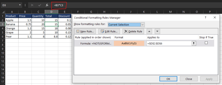 The Easiest Method to Highlight Cells That Do Not Contain Formulas in Excel - Excel Bell